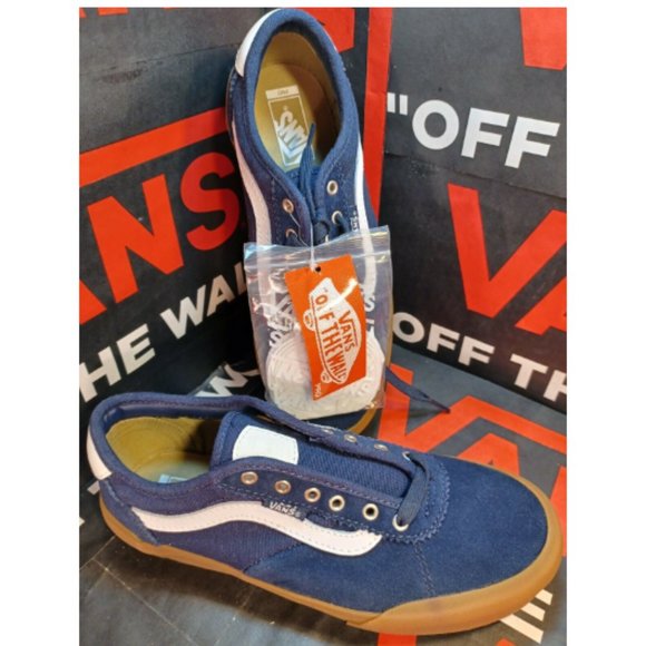 Vans | Shoes | Htf Vans Chima Pro 2 Navygumwhite Mens 5womens 65 ...